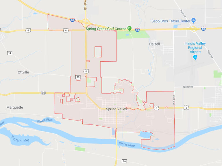 Spring Valley, IL - Lit Up Taylors Way